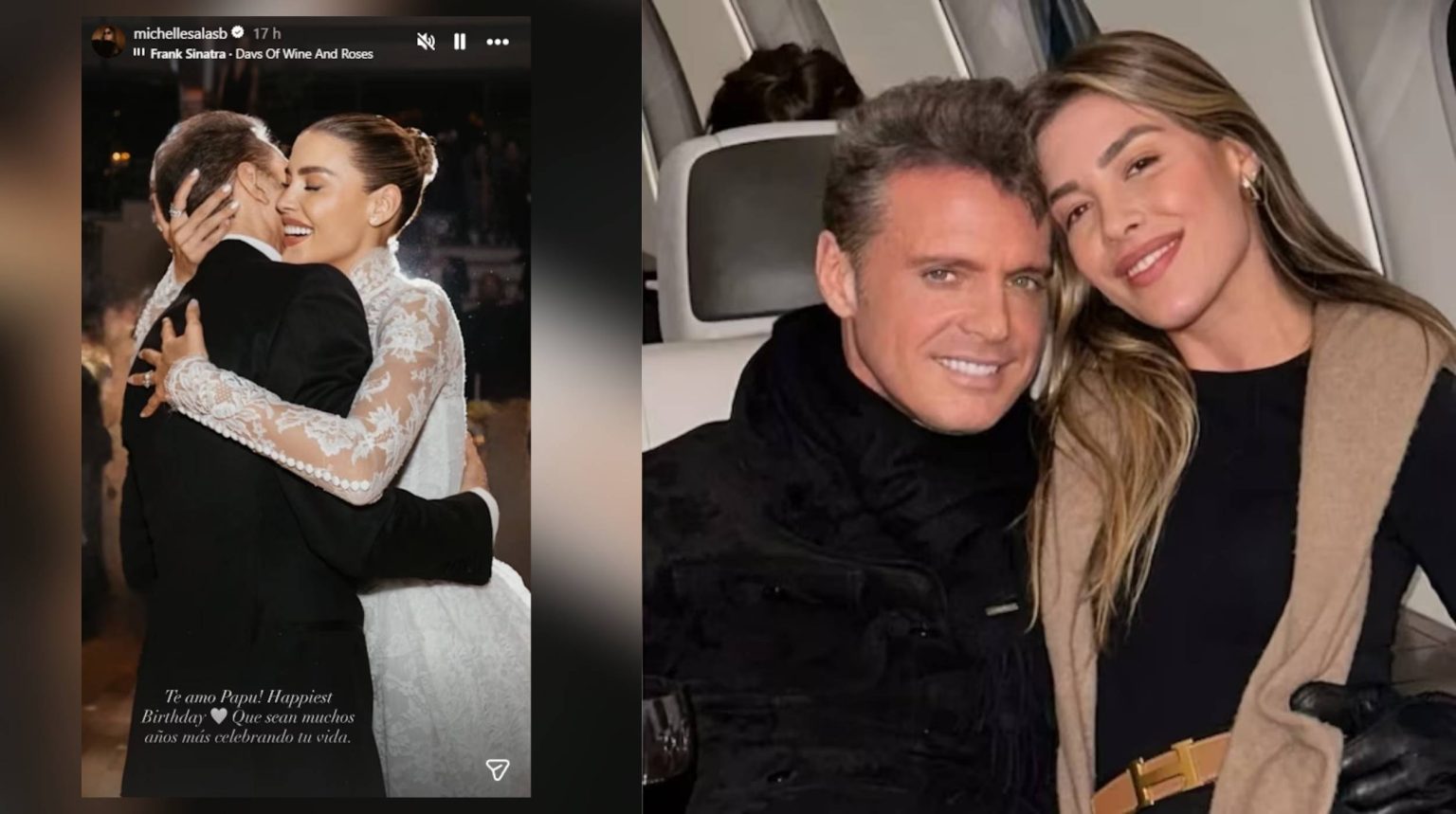 MICHELLE SALAS DERRITE REDES CON MENSAJE A LUIS MIGUEL: “TE AMO, PAPU ...